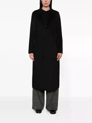VICOLO Single-breasted Notched Lapel Coat