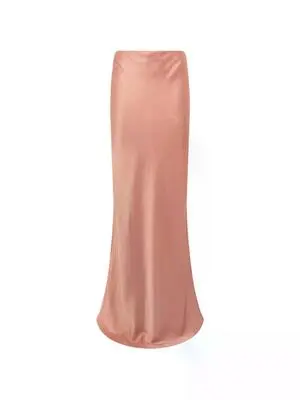 BLUGIRL Satin-finish Maxi Skirt - Pink