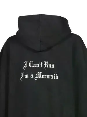 JUN/NAKAYAMA Mermaid Graphic-print Hoodie