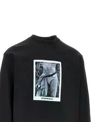 Emporio Armani Signature Capsule Graphic-print Sweatshirt