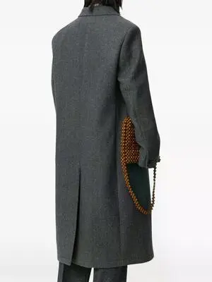 MFPEN Herringbone Double-breasted Wool Coat