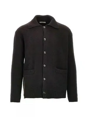 PIACENZA CASHMERE 1733 Virgin Wool Cardigan - Brown