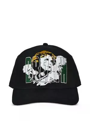 BREATH Embroidered Logo Baseball Cap - Black