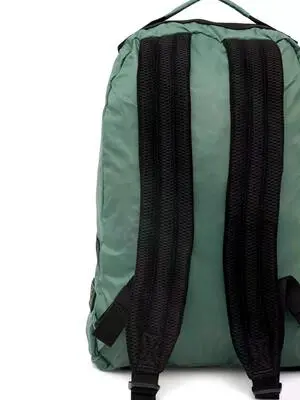 Oakley Logo Plaque Zip-fastening Backpack - Green
