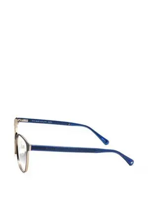 Kate Spade New York Seline Geometric-frame Glasses - Blue