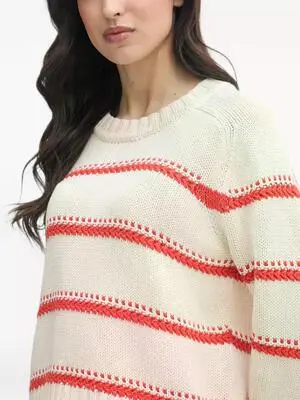 MOS MOSH Mmrola Bine Horizontal-stripe Sweater