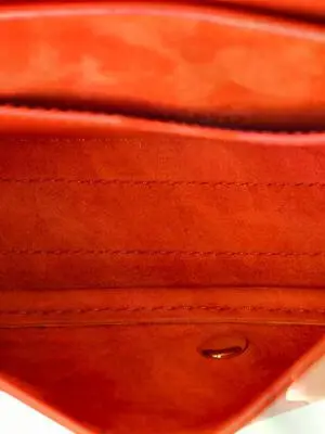 Dior Bobby Flap East West Crossbody Bag - Orange