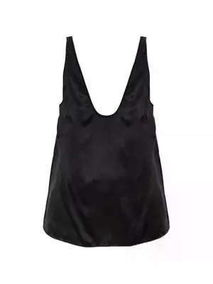 TOM FORD Sleeveless Silk Top - Black
