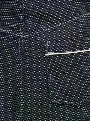 MOS MOSH Mmazure Jaxx Geometric-print A-line Midi Skirt