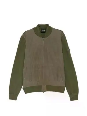 BOSS Contrast Sleeve Bomber Jacket