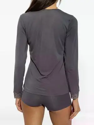 Hanro Dana Lace-trim Top