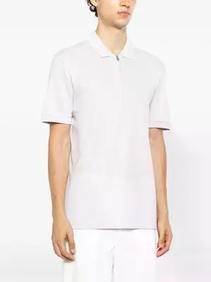 BOSS Front Zip-fastening Polo Shirt