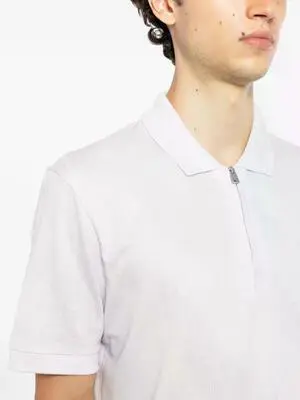 BOSS Front Zip-fastening Polo Shirt