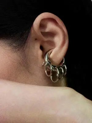 PANCONESI Multi-hoop Ear Cuff