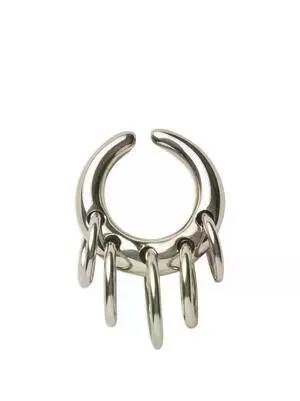 PANCONESI Multi-hoop Ear Cuff - Silver