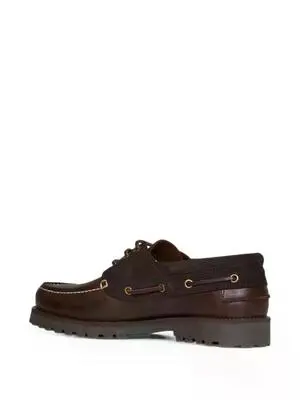 Barbour Lace-up Lug Sole Boat Shoes