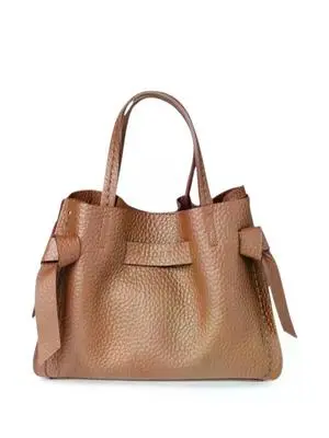 VISONA` Visona Vittoria Noce Pebbled Tote Bag