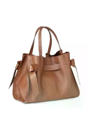 VISONA` Visona Vittoria Noce Pebbled Tote Bag