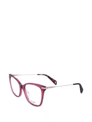 Kate Spade New York Teya Geometric-frame Glasses - Purple