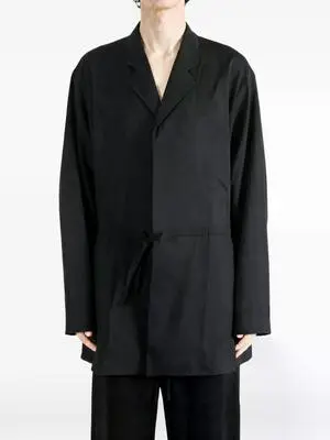 KIKO KOSTADINOV Drawstring-waist Notched-lapels Jacket
