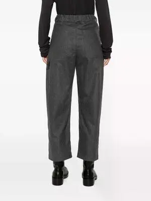 NICHOLSON & NICHOLSON Holt Patch-pocket Elasticated-waist Trousers