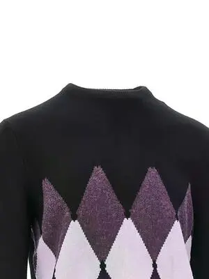 BALLANTYNE Argyle Cashmere Sweater
