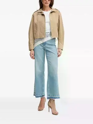 OUI Cropped Epaulette Jacket