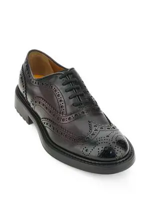 DOUCAL'S Leather Brogues - Black