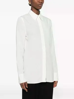 TOTEME Ecru Long Sleeve Shirt