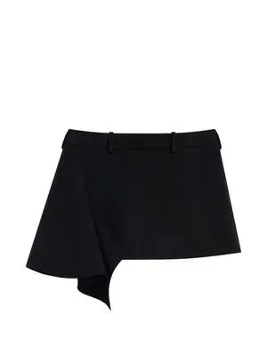 Givenchy Ruffled Asymmetric Mini Skirt