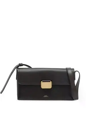 A.p.c. Small Simone Leather Shoulder Bag