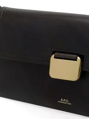 A.p.c. Small Simone Leather Shoulder Bag