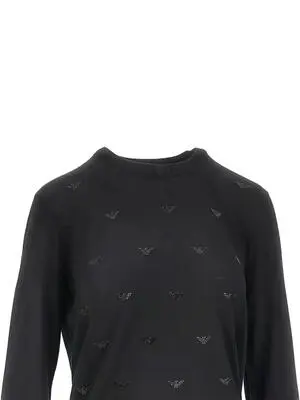 Emporio Armani Crystal-embellished Sweater