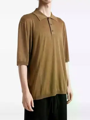 Saint Laurent Short-sleeve Polo Shirt