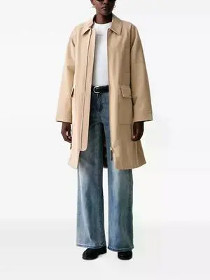 MOS MOSH Belted Trench Coat