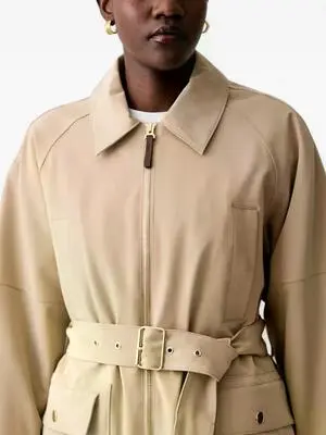 MOS MOSH Belted Trench Coat