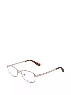 Kate Spade New York Abilene Geometric-frame Glasses - Silver