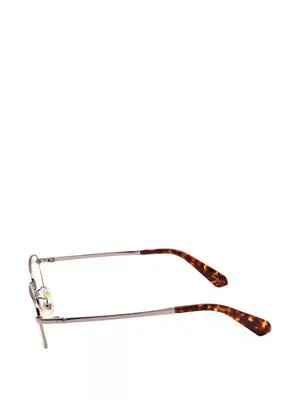 Kate Spade New York Abilene Geometric Frame Eyeglasses - Silver