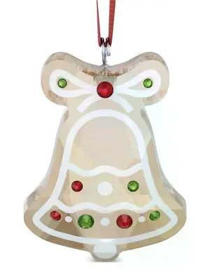 SWAROVSKI Holiday Cheers Gingerbread Bell Ornament