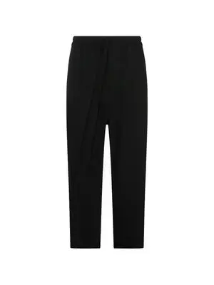THOM KROM Drawstring-waist Trousers - Black
