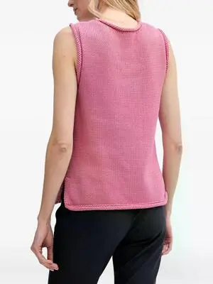 MOS MOSH Mmaubin Sl Sleeveless Side-slit Top