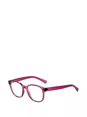 Armani Exchange Square Frame Eyeglasses - Red
