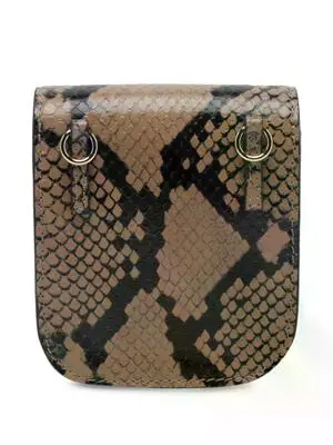 HIDESINS Snake-effect Shoulder Bag