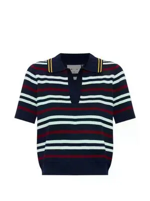 The Upside Archie Striped Cotton Top