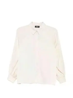 Dixie Raglan-sleeve Shirt With Slub Texture