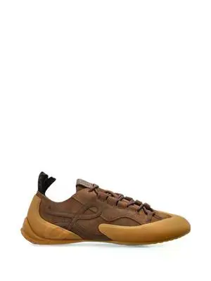 Loewe Grip Suede Sneakers - Brown