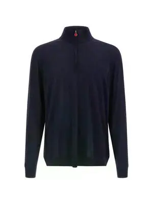 Kiton Half-zip Sweater - Blue