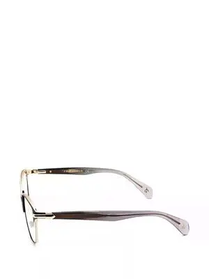 Rag & Bone Geometric-frame Glasses - Black