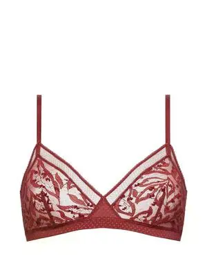 ERES Fraicheur Wireless Triangle Bra - Red
