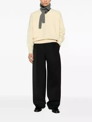 Jacquemus Pleated Wide-leg Trousers